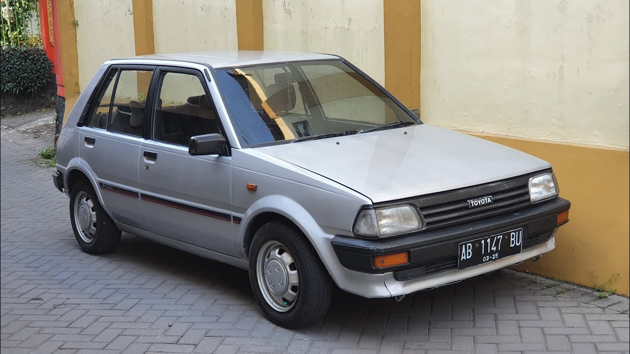 Terjual / Starlet Silver 1.3 SE Tahun 1987 / Cakep / murah #starlet # ...