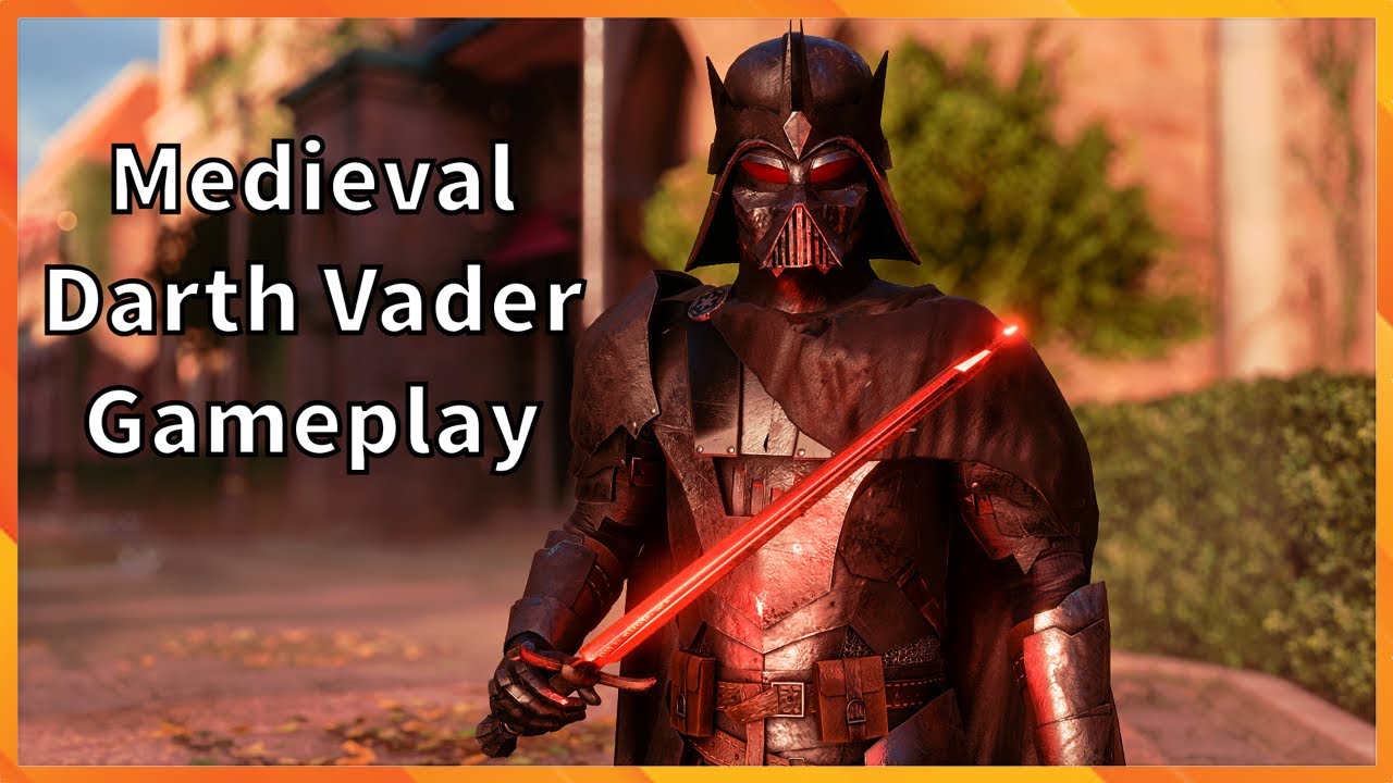 Jake Bartok's Medieval Darth Vader Gameplay Star Wars Battlefront 2 ...