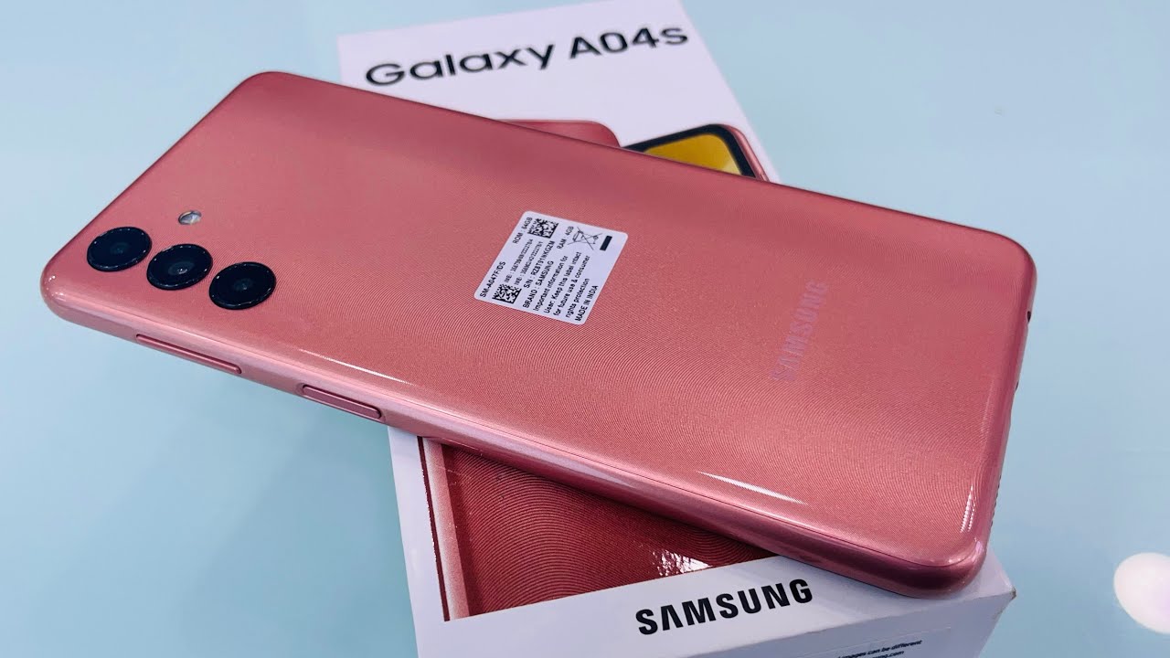 Samsung Galaxy A04s Unboxing & First Look ⚡️⚡️⚡️ 5000 mAh battery ...