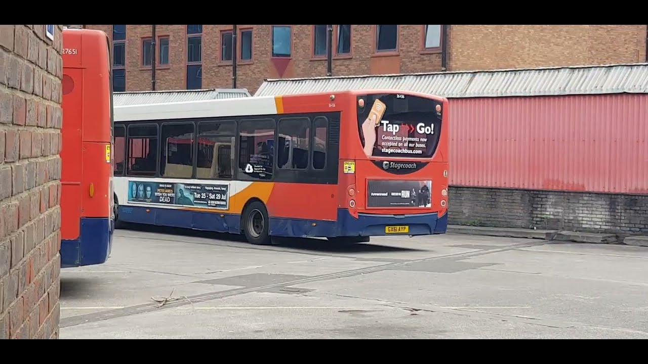 Here is the stagecoach bus 36436 on the number 71 in Guildford ...