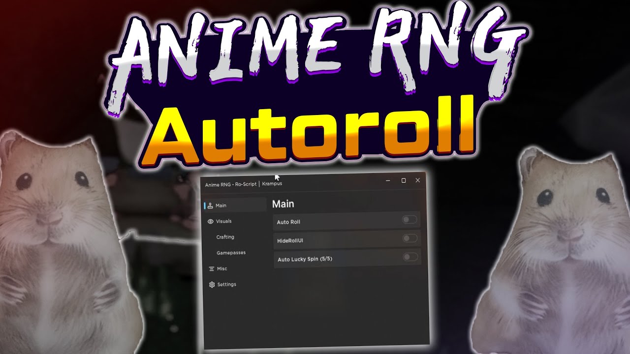 Anime RNG script – (INF Money, Fastest AutoRoll) - YouTube