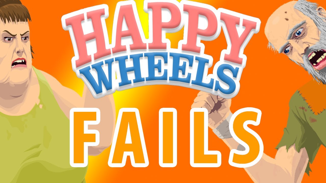 Happy Wheels Fail Compilation - YouTube
