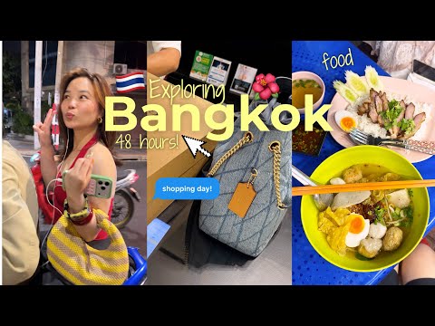 Travelling Solo {Delhi- Bkk} 🇹🇭✈️🌤️ |  life in Bangkok🌺🥭| Shopping 🛍️ 