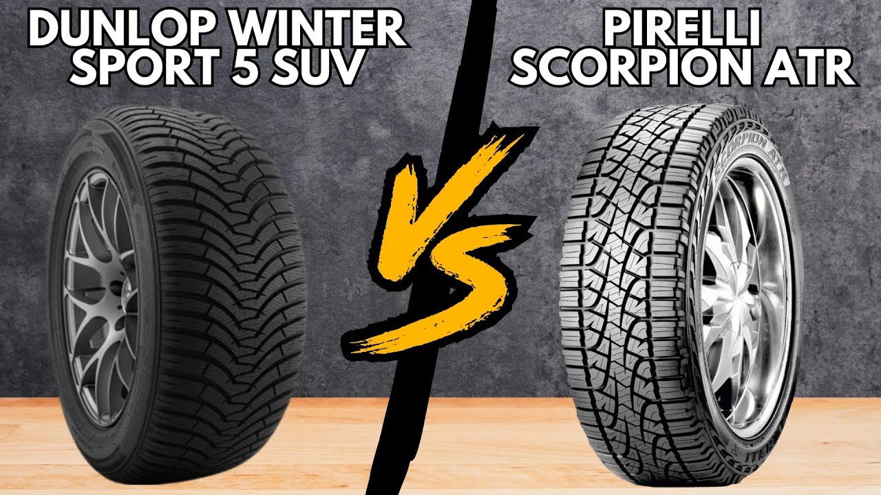 Dunlop Winter Sport 5 vs Pirelli Scorpion ATR - YouTube