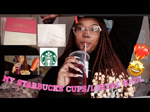 My Starbucks Cups/Lorvae Haul|Asia Perez