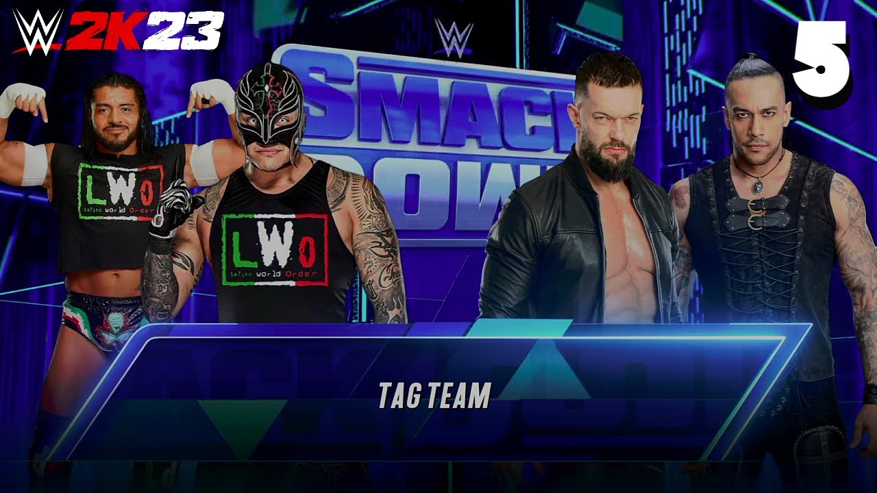 Wwe 2k23 Smackdown May 19th 2023 Match 5 The Lwo Vs The Judgement Day