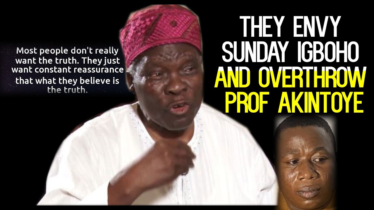 Just in:THEY éNVY SUNDAY igboho and ov@rthrow Prof Akintoye - YouTube