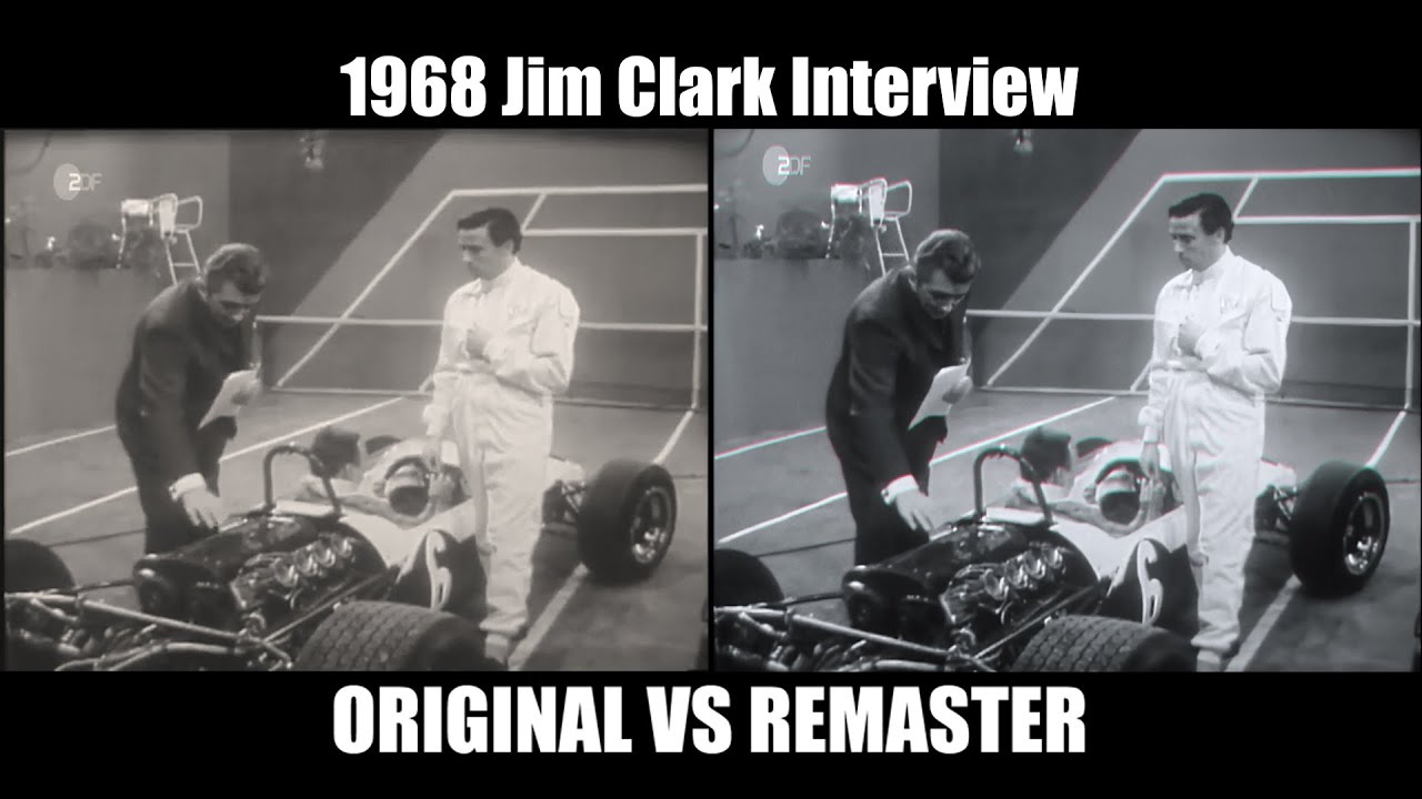 F2 1968 Jim Clark Interview "Lotus 48" [REMASTER] - YouTube