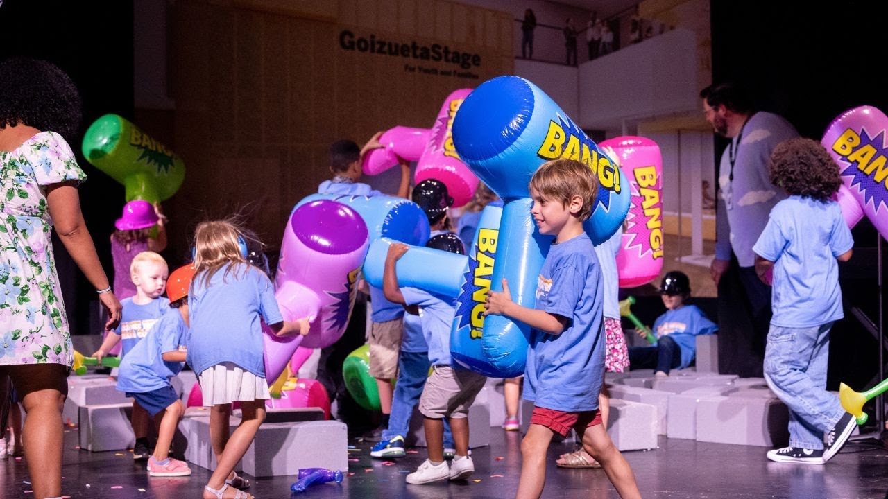 Goizueta Stage for Youth & Families Groundbreaking - YouTube