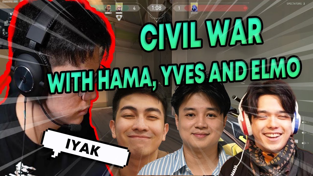 CIVIL WAR NADAMAY PA SI CHROLINKZ with Hama, Yves And Elmo - YouTube