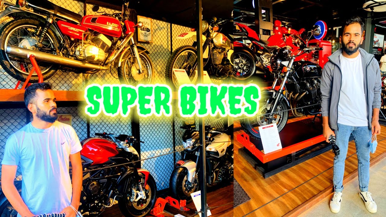 SJ MOTO GALLERY TOUR || More than 40 Superbikes | Motorbike Museum in ...