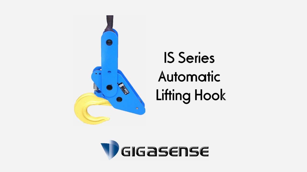 Gigasense (PIAB) IS Series Automatic Lifting Hook - YouTube