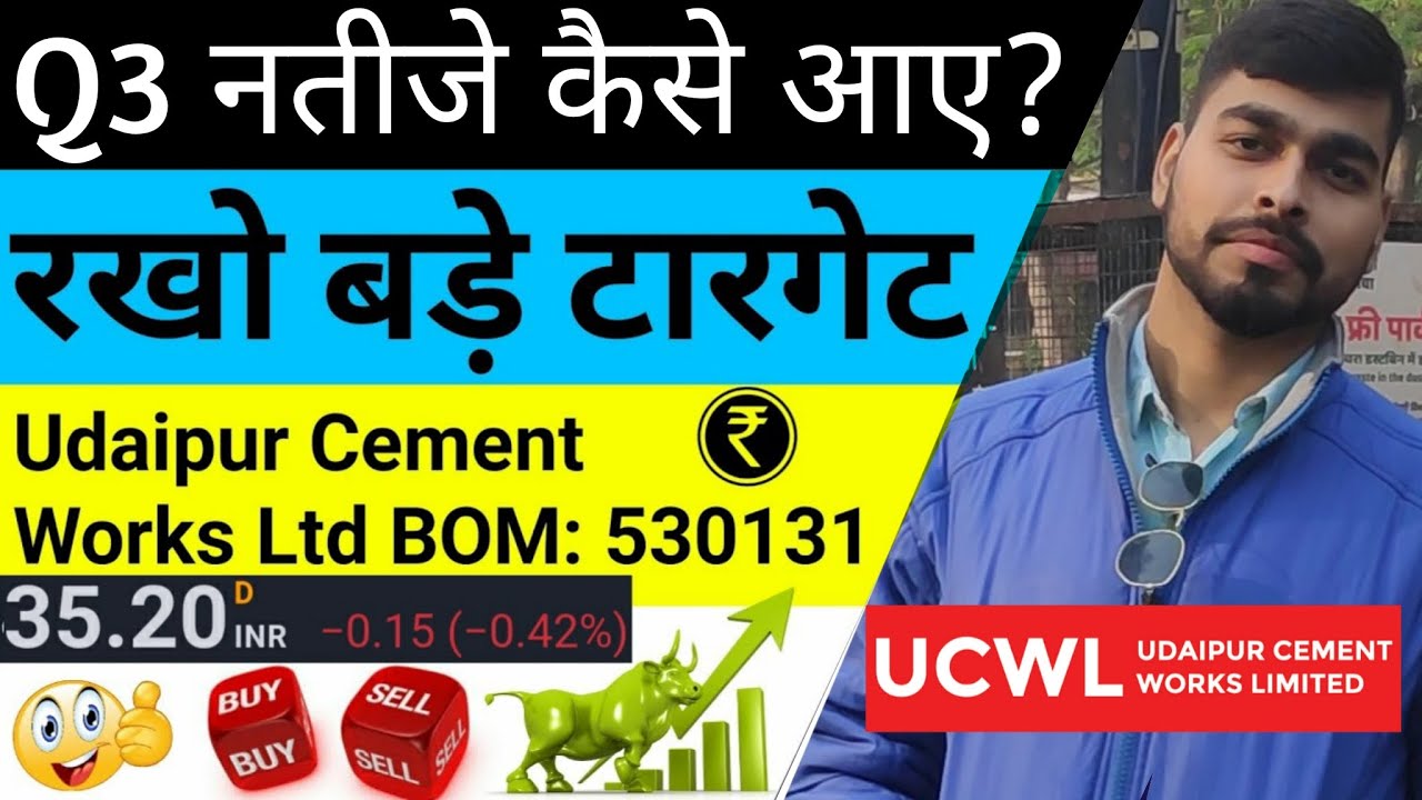 Udaipur Cement Works Limited (UCWL) Share Q3 Results Analysis ...
