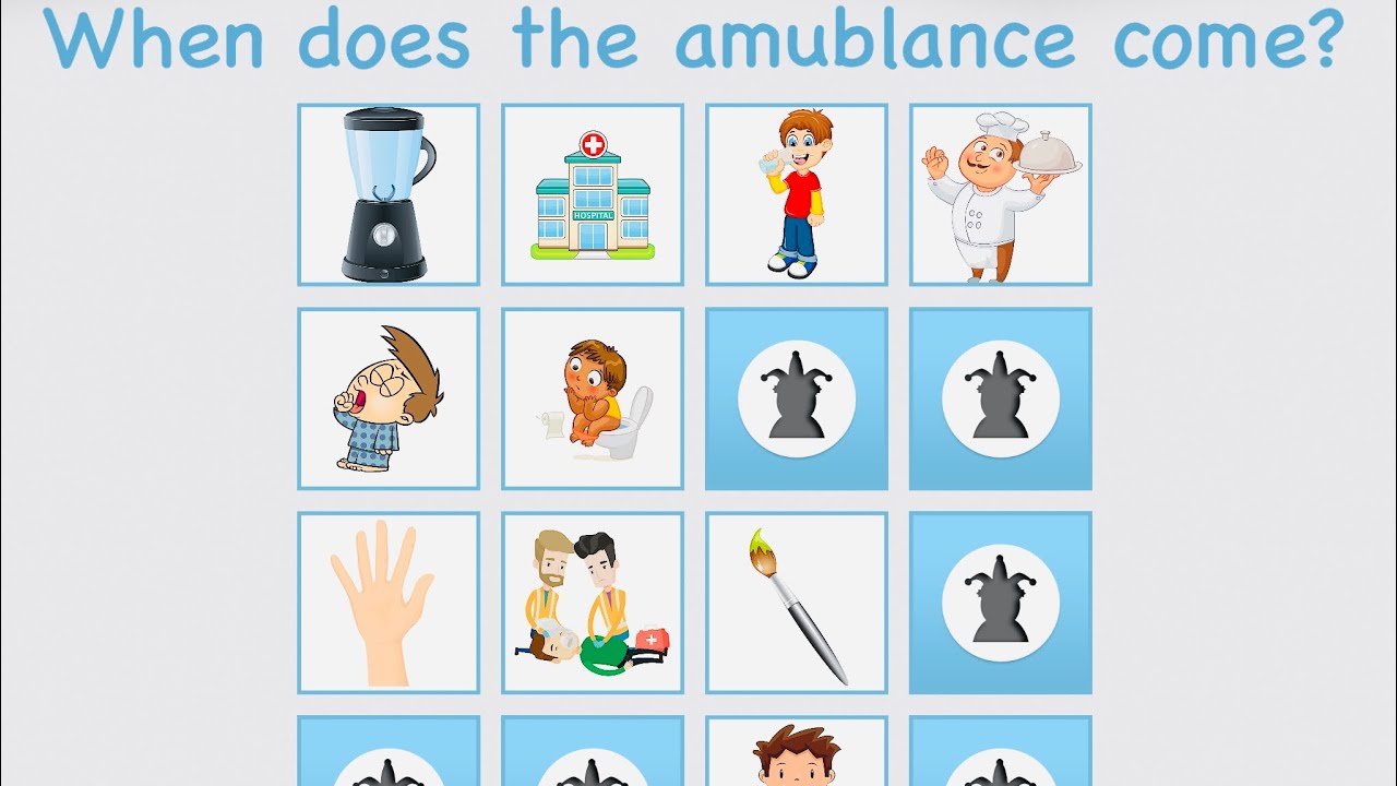 🎯 "when" Question Bingo with Visual Prompts | Fun WH Questions Game for ...