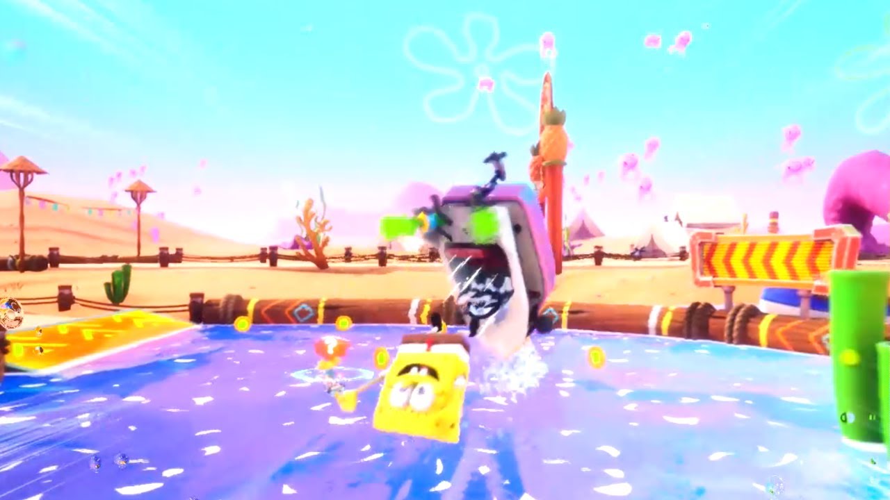 SPONGEBOB Kamp Koral (EXPERT) Nickelodeon Kart Racers 3: Slime Speedway ...