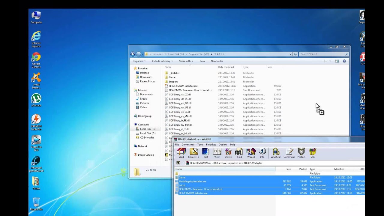 FIFA 13 Mods NEW UPDATED Modding Way (Boots, Faces, Hair styles, etc ...