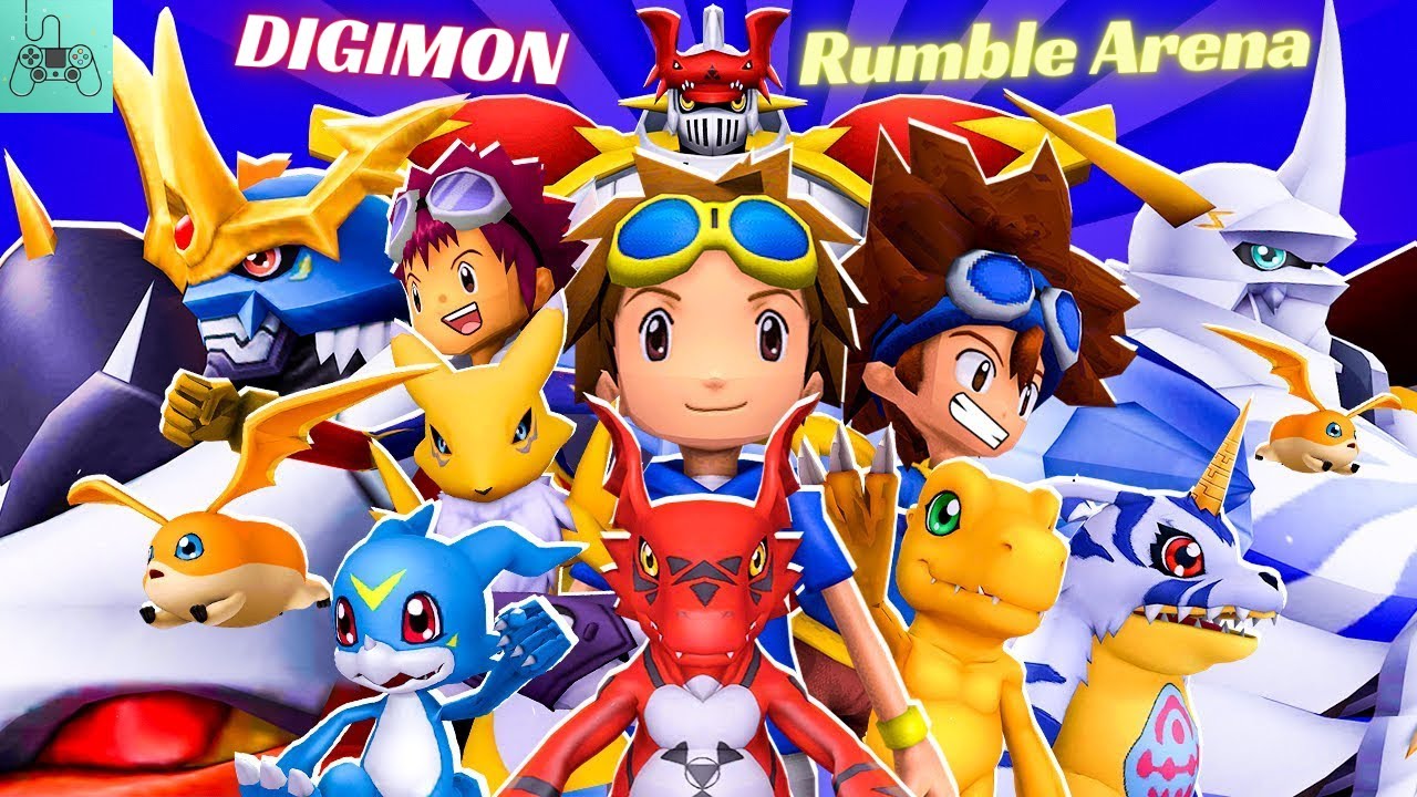 Digimon Rumble Arena (PS1) O melhor digimon de todas as gerações ...