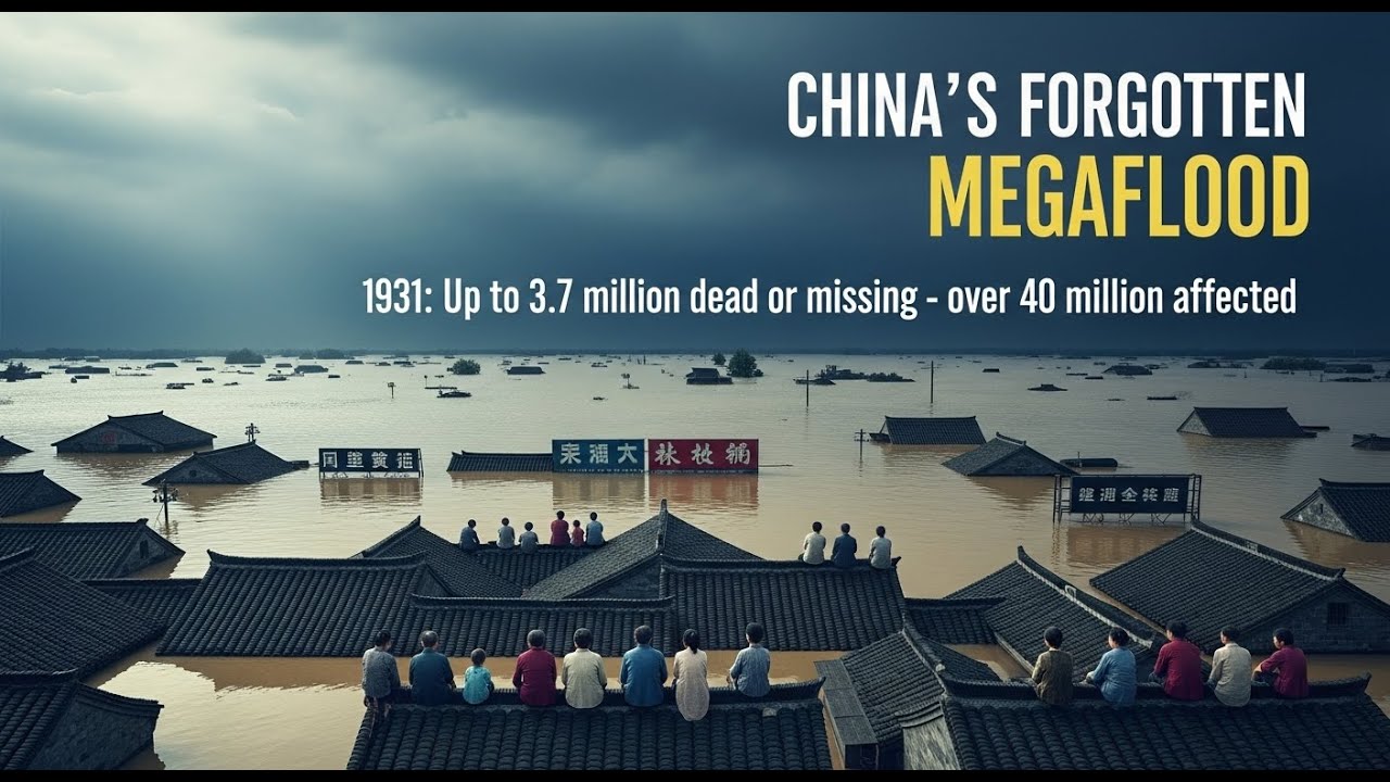 China’s Forgotten Megaflood 1931 – Millions Dead or Missing, 40 Million ...