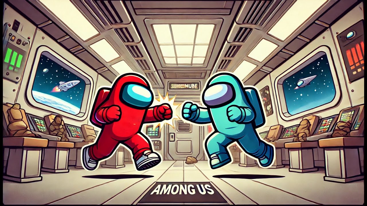 AMONG US the BEST moments with PRETTY GIRL 2025 (Among Us animation) 😎 ...