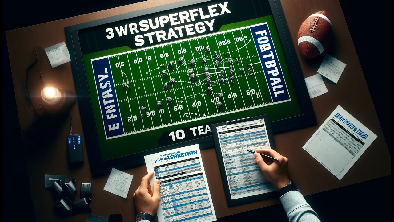 3WR, Superflex, 10 Team Draft Strategy - QB, WR, or RB First? - YouTube