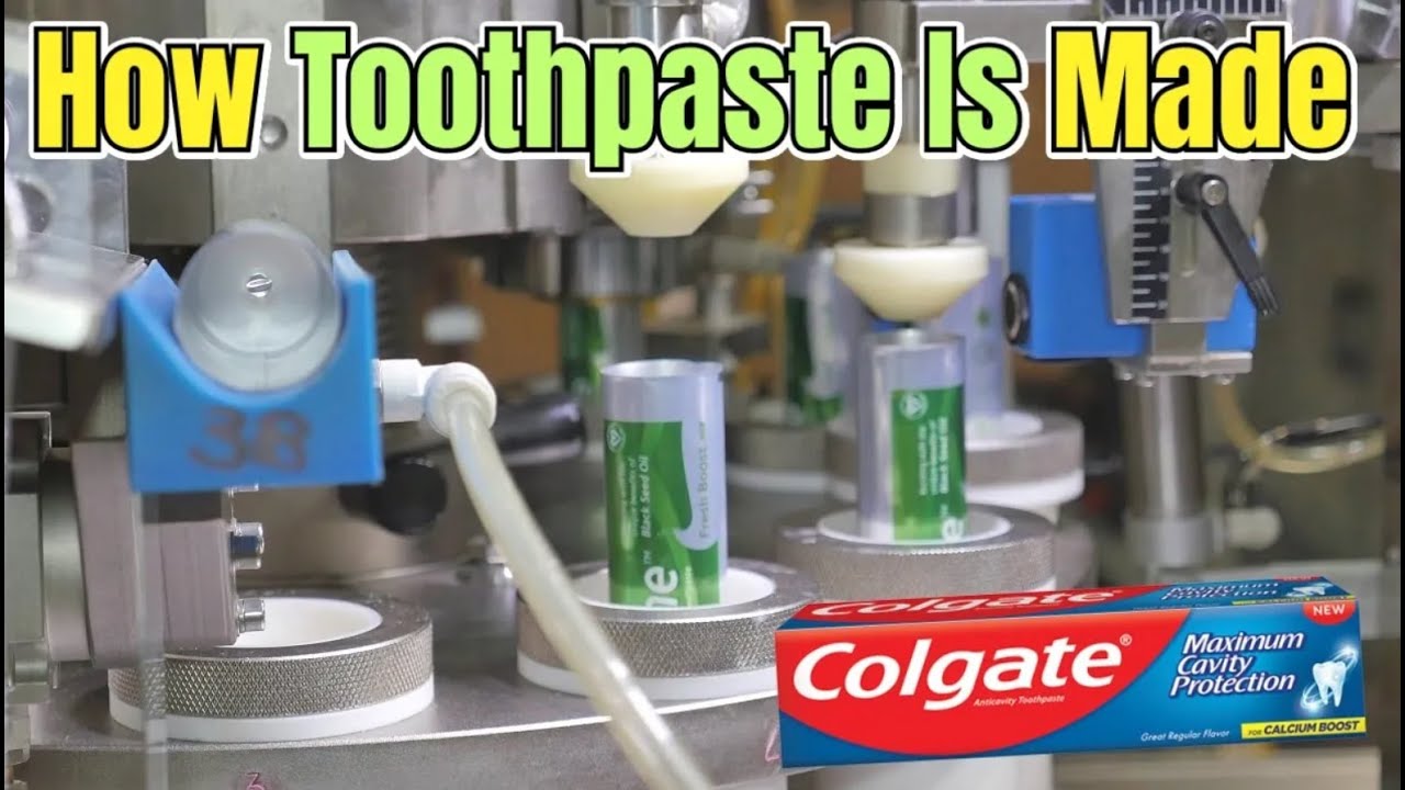 How Toothpaste Is Made In Factories - YouTube