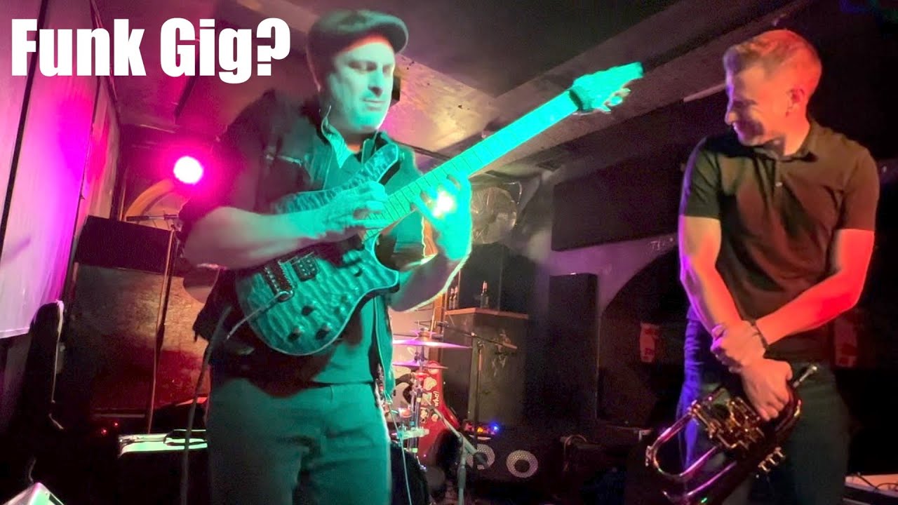When you forget you're on a Funk Gig - YouTube