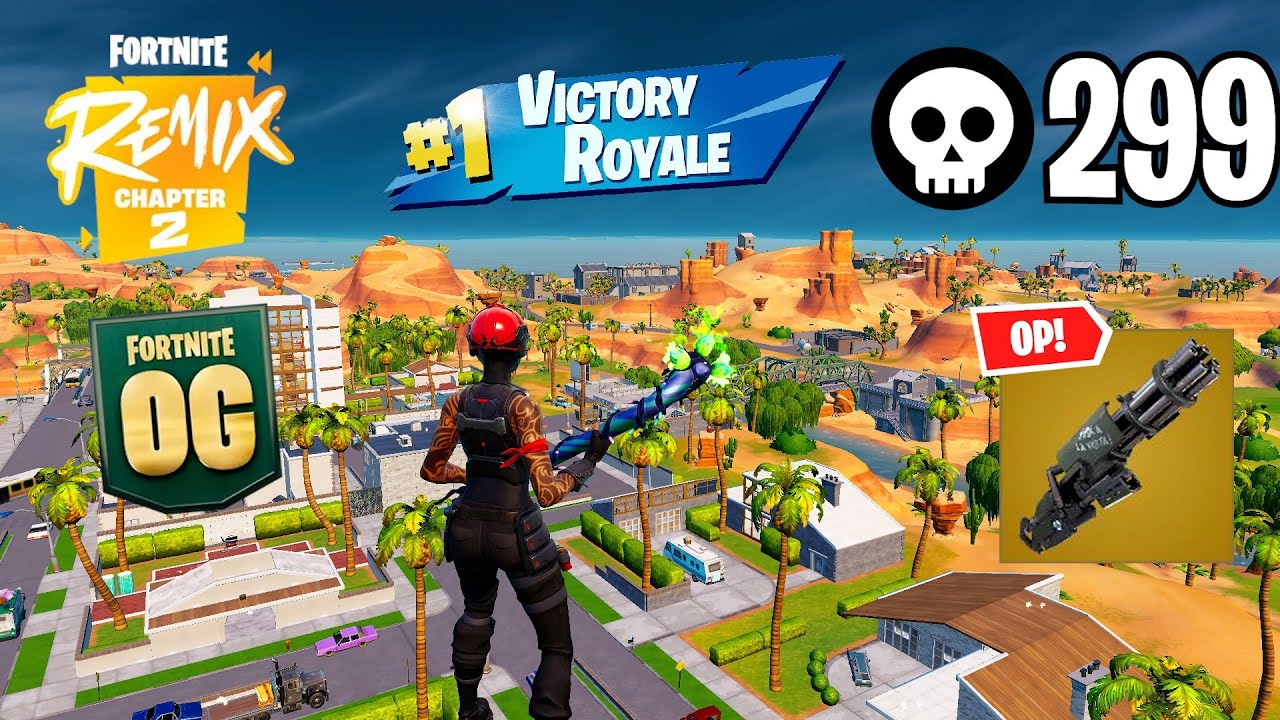 Chapter 2 Remix & OG Fortnite Reload | High Kill Gameplay | Keyboard ...