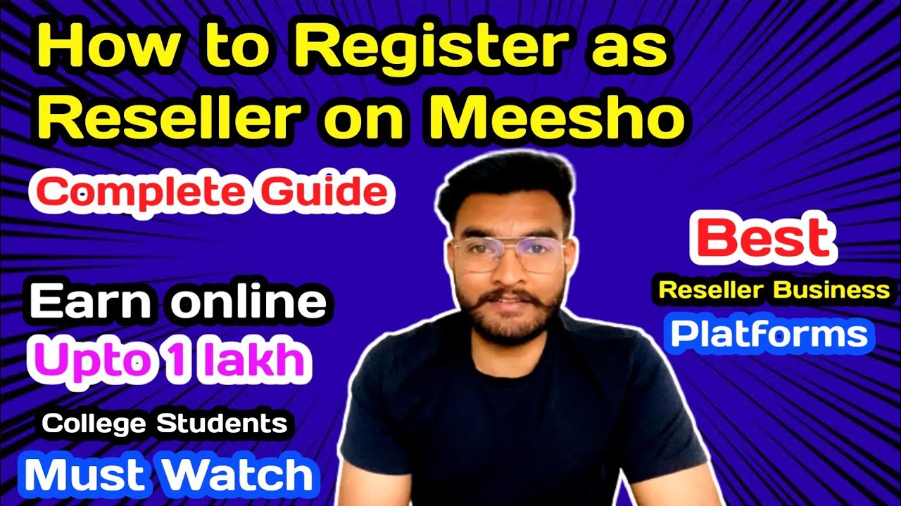 Meesho pe online Reseller Kese Bane ? | How to Make Meesho Reseller ...