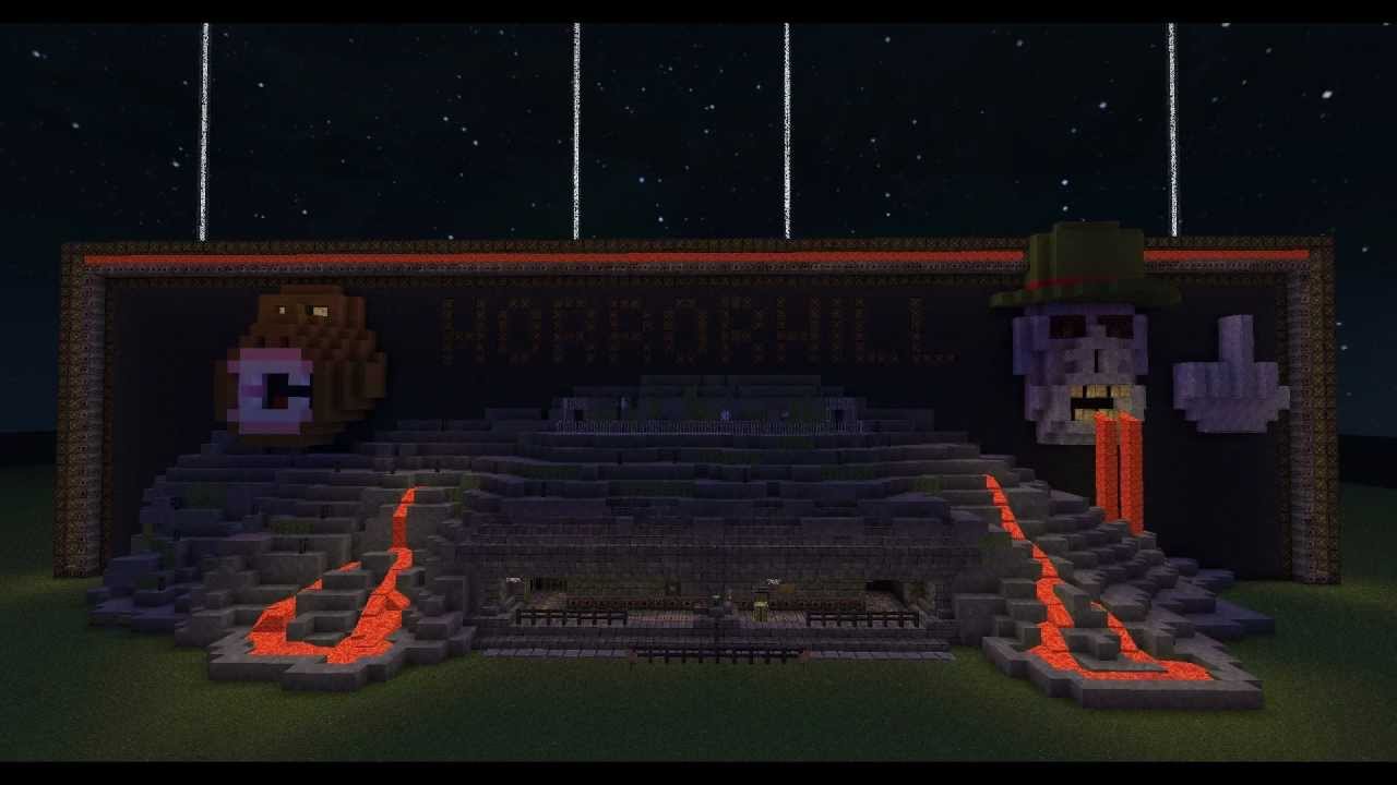 Größte & längste Minecraft Geisterbahn (dark ride) - YouTube