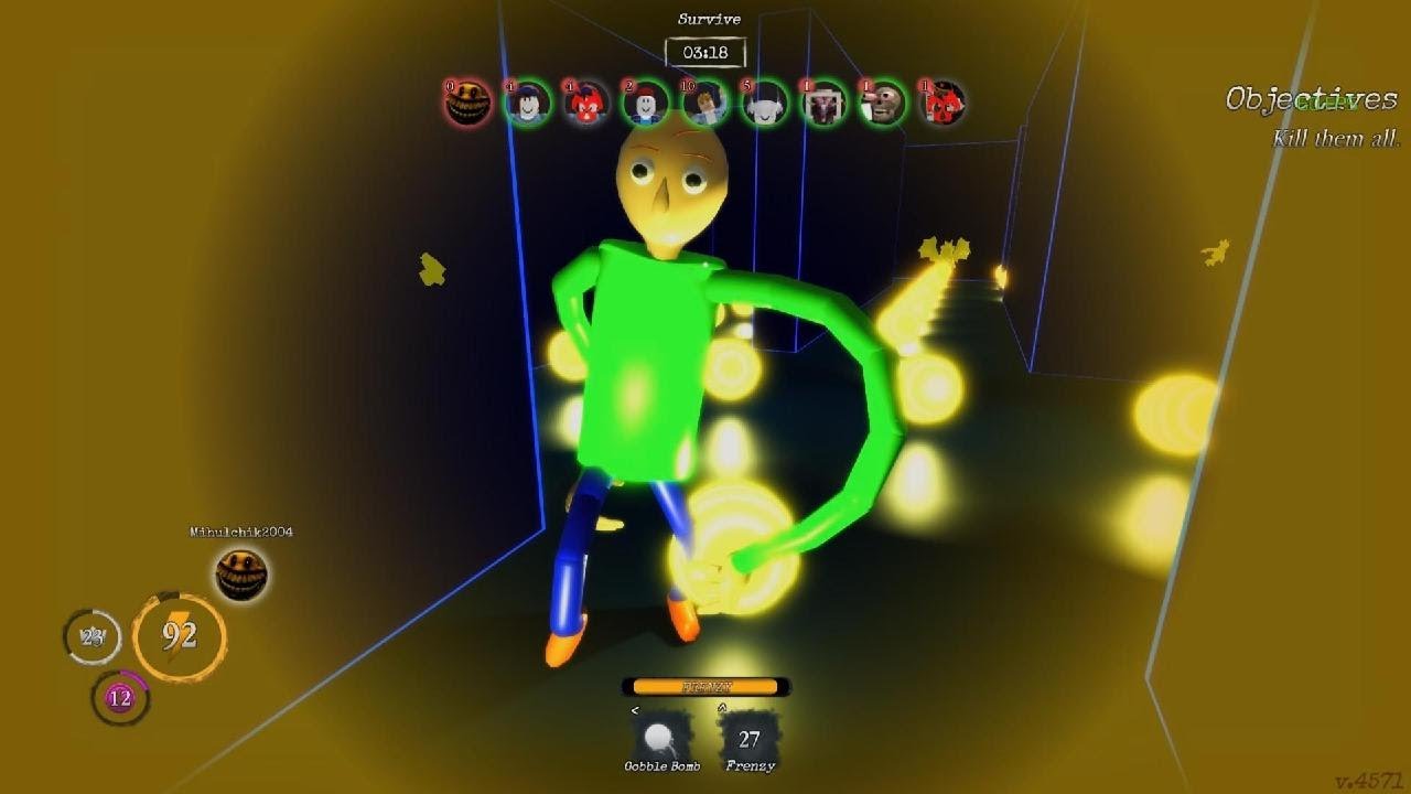 Weird yellow baldi thing - YouTube