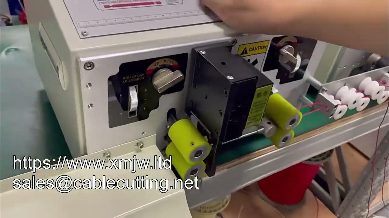 WPM 320 Automatic Double Wire Stripper Cable Cutting And Stripping ...