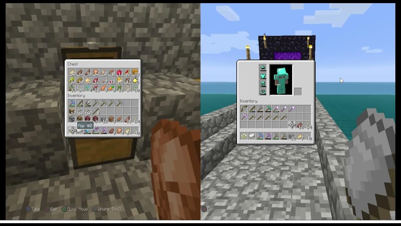 Minecraft Splitscreen Series Part 85 - YouTube