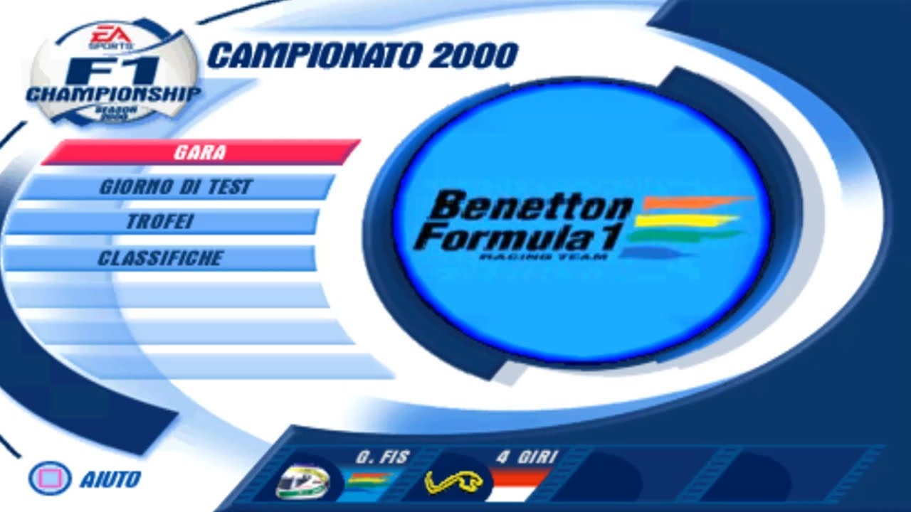 F1 Championship Season 2000 (ITA) (PS1) - Campionato EP.07 Gran Premio ...