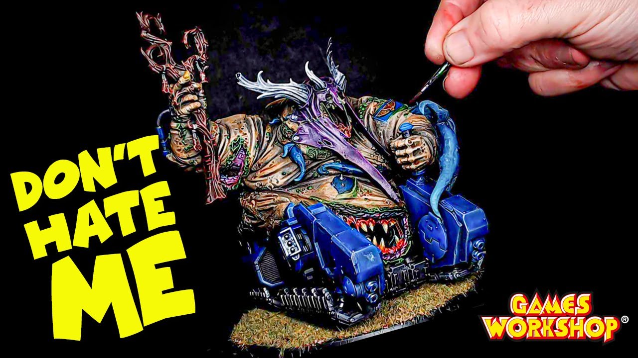 Kitbashing a Custom Great Unclean One from Games Workshop - YouTube