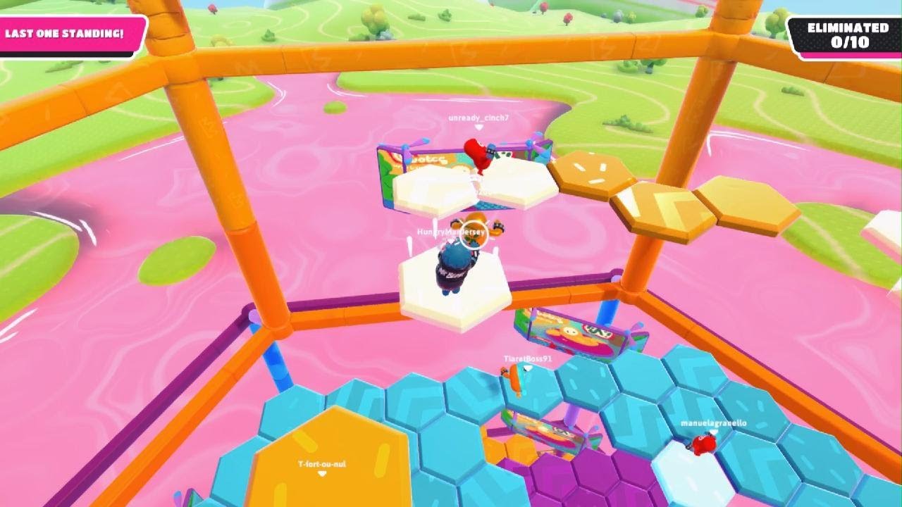 Fall Guys: Hex-A-Gone win - YouTube