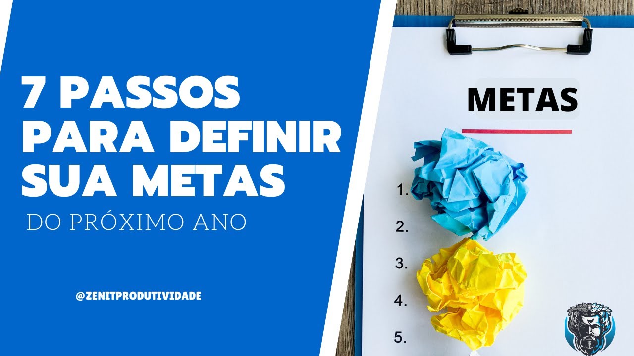 7 PASSOS PARA DEFINIR E ATINGIR SUA METAS - YouTube