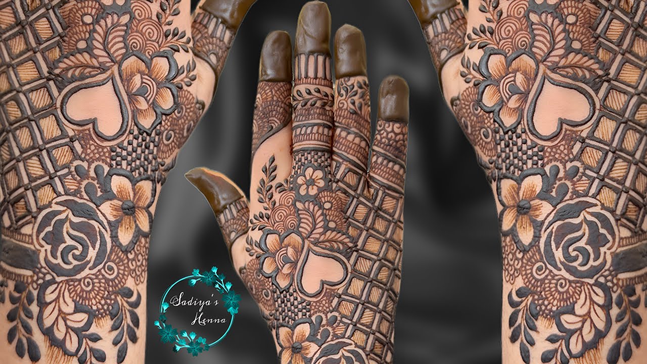 Easy Back Hand Mehndi Design | Latest Mehndi Design | new mehndi ...