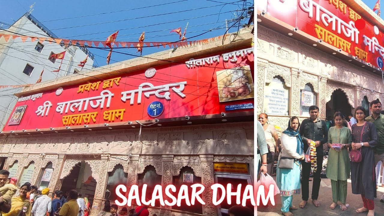 Salasar Dham | Shri Balaji Mandir | Rajasthan | Yashika Saini - YouTube
