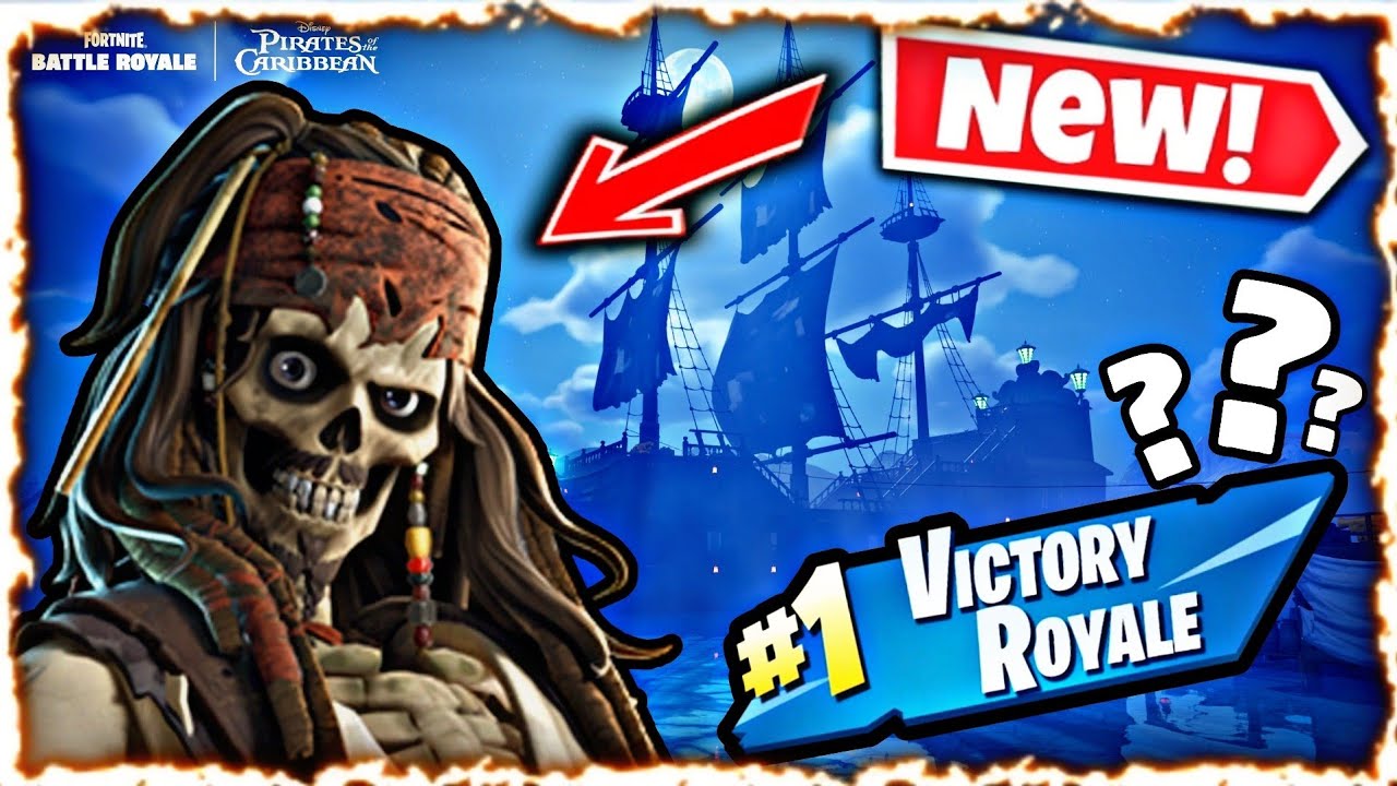 JE DÉCOUVRE L'ÉVÉNEMENT PIRATE DES CARAÏBES SUR FORTNITE BATTLE ROYAL ...