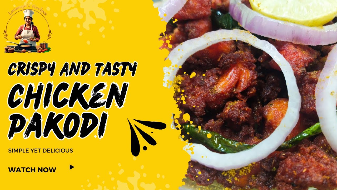 Chicken Pakodi | Street Style Chicken Pakodi In telugu | Chicken Pakodi ...