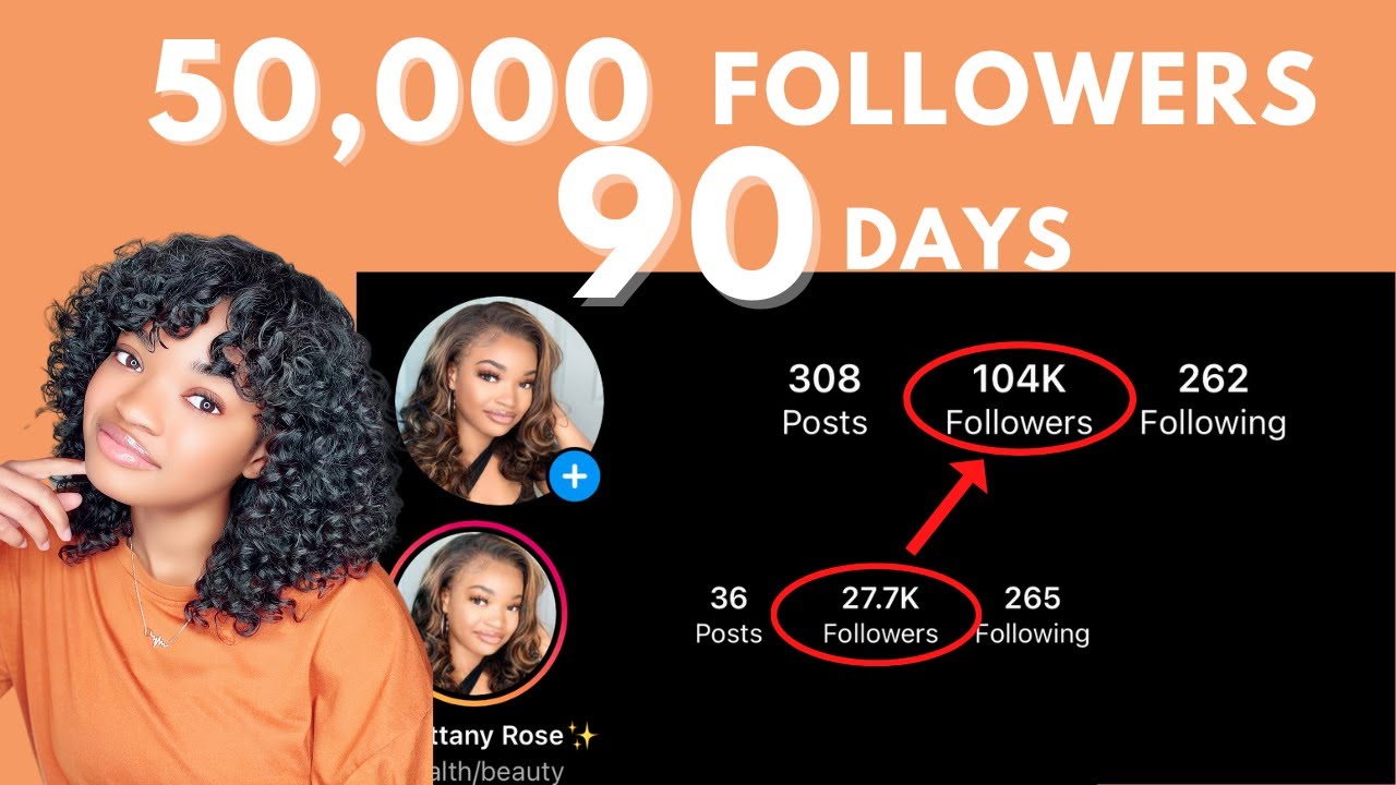 I GAINED 50,000 IG FOLLOWERS IN 90 DAYS!!! // 6 EASY TIPS TO GROW ON ...