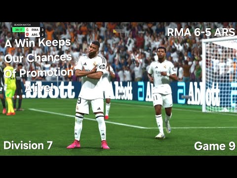 FC 25 Seasons | Division 7 - A Win Keeps Our Chances Of Promotion Alive ...