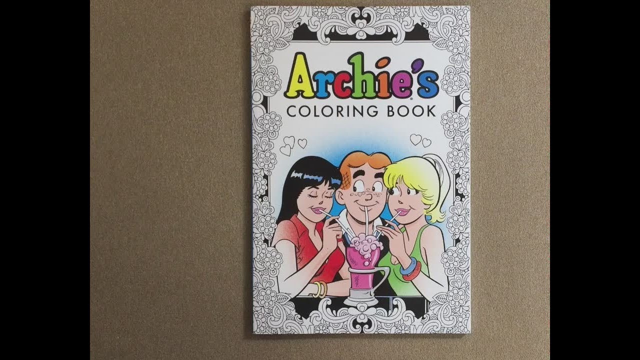 Archie's Coloring Book flip through - YouTube
