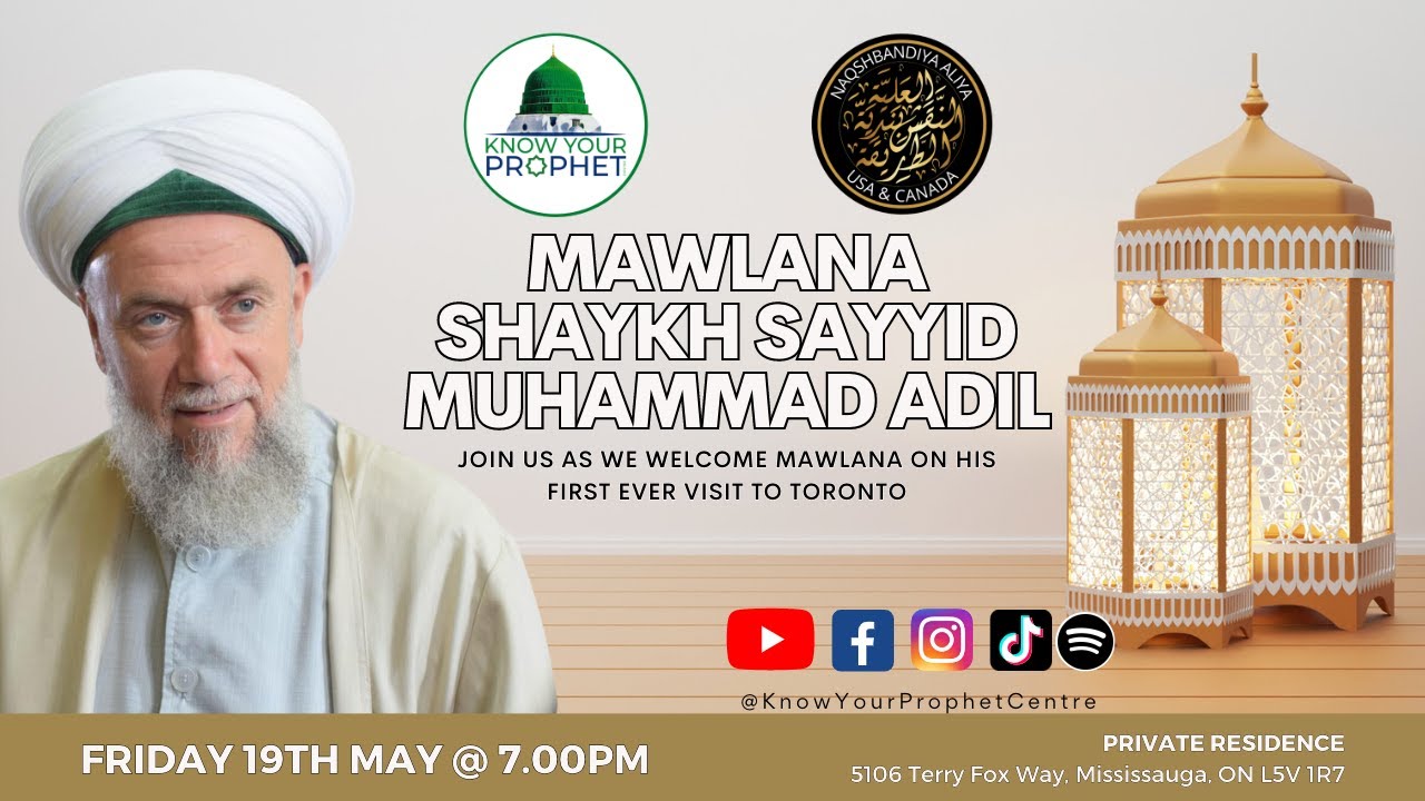 Mawlid and Dhikr with Mawlana Shaykh Muhammad Adil - YouTube