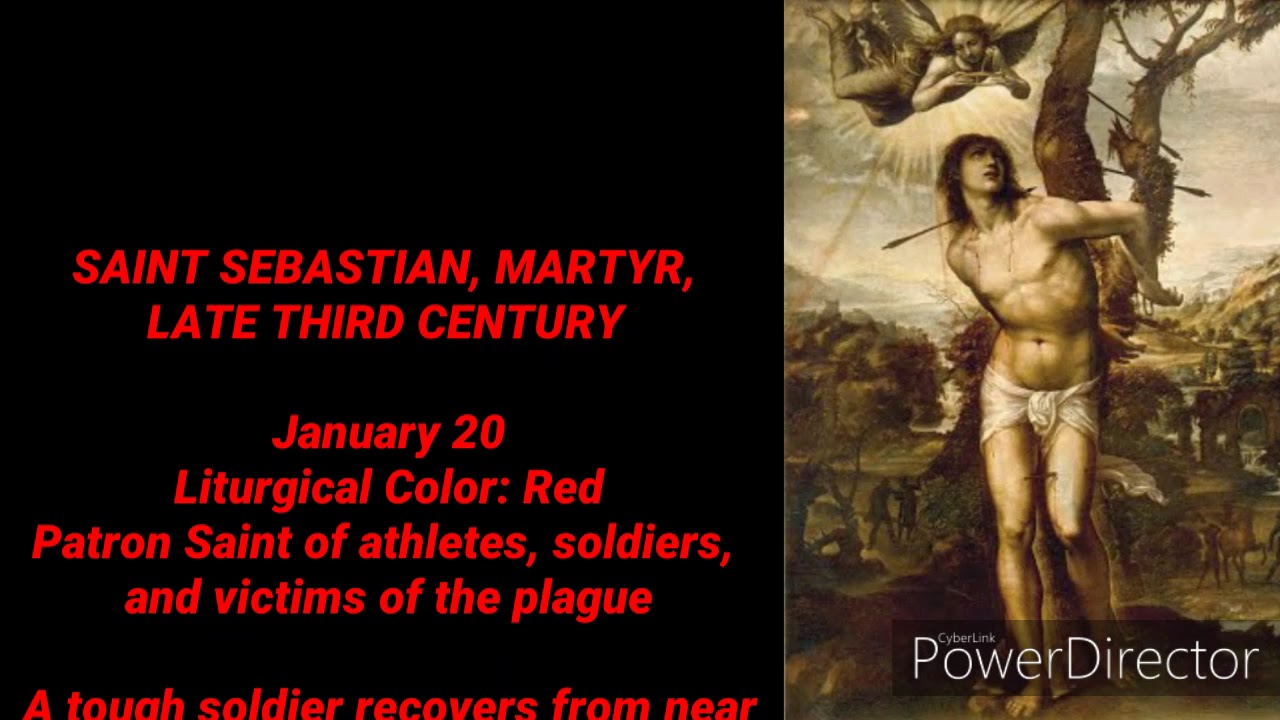 SAINT SEBASTIAN, MARTYR, LATE THIRD CENTURY - YouTube