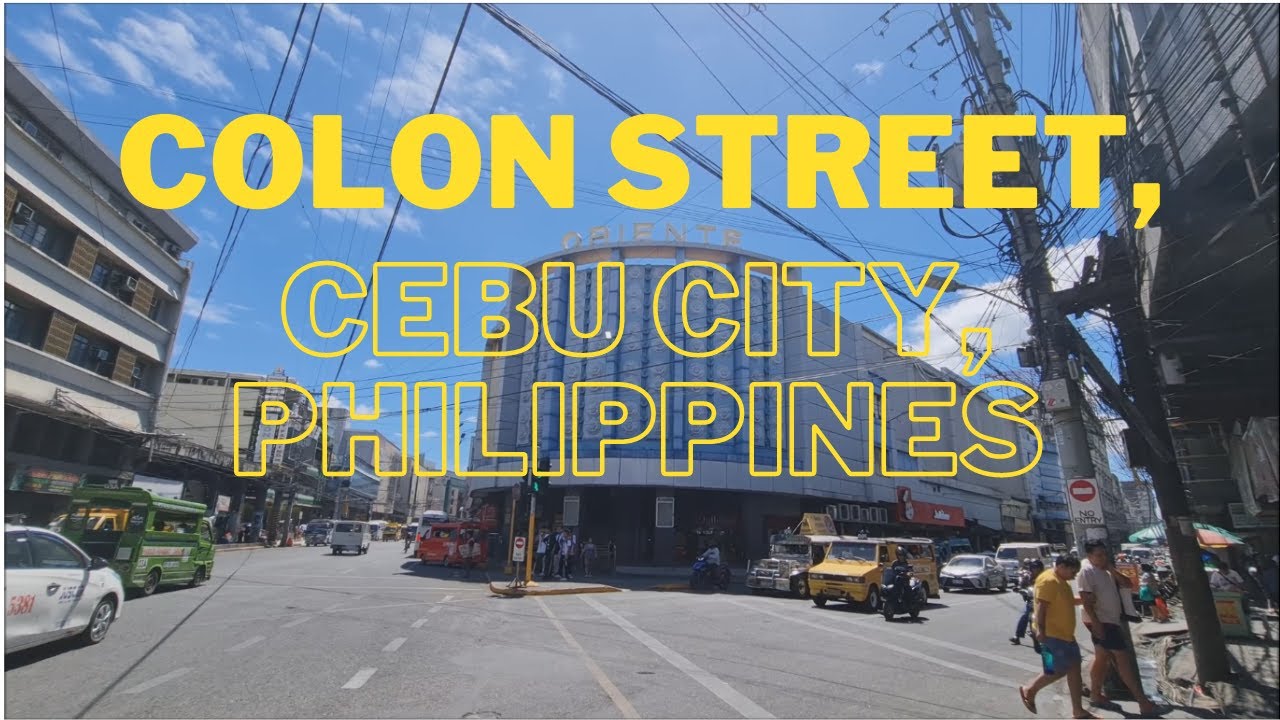 Walking In COLON STREET, Cebu City On April 28, 2024 | OLDEST STREET IN ...