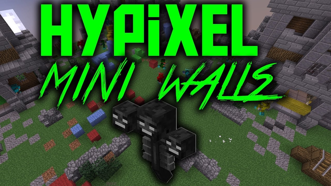 Minecraft - Mini Walls sur HyPixel ♥ [FR] - YouTube