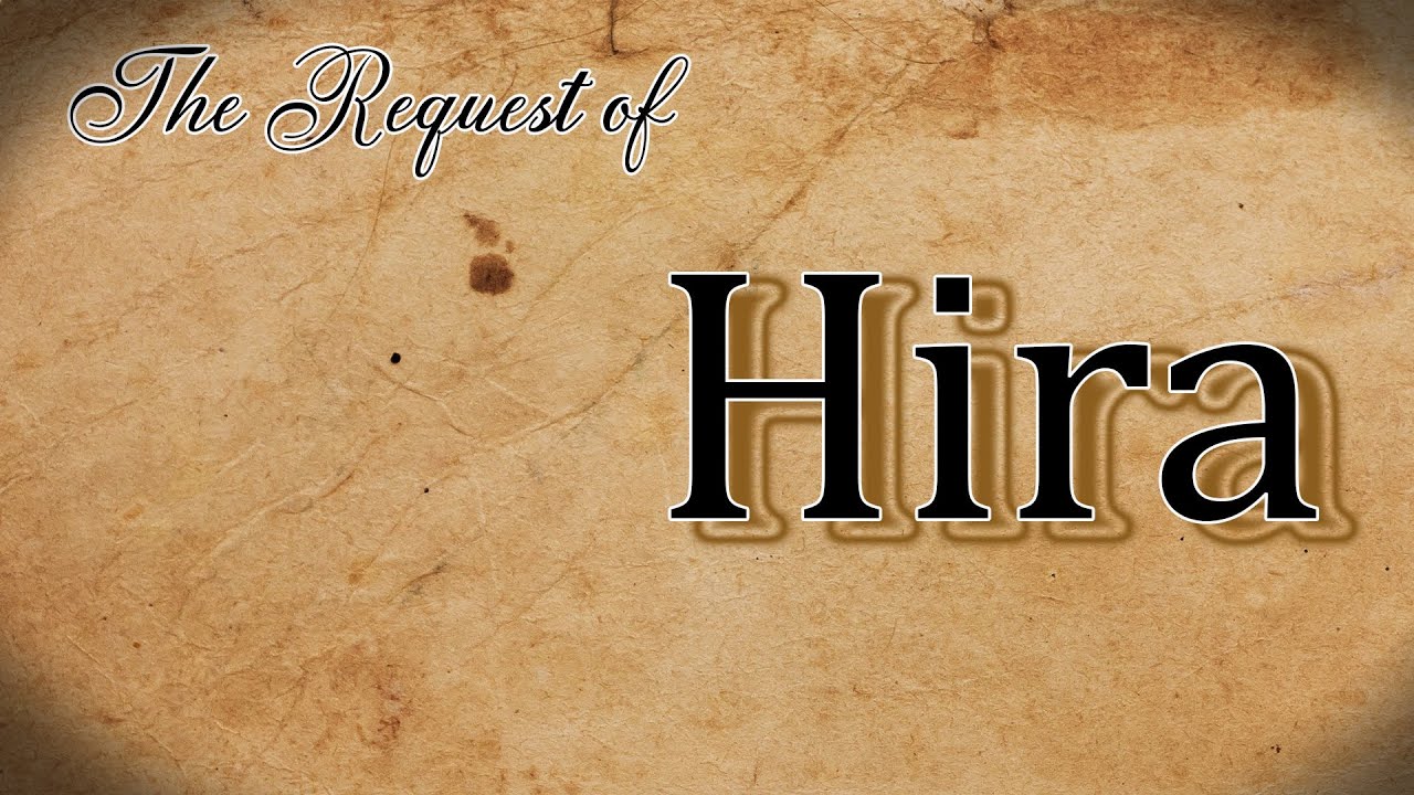 Custom Signature for Hira - YouTube