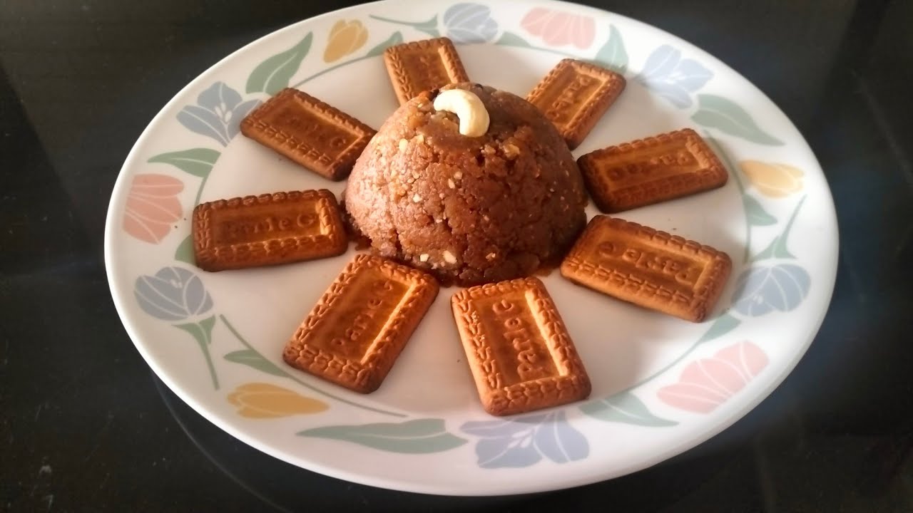 Parle G😍 Biscuit Halwa |Breakfast Recipe| Halwa Recipe - YouTube