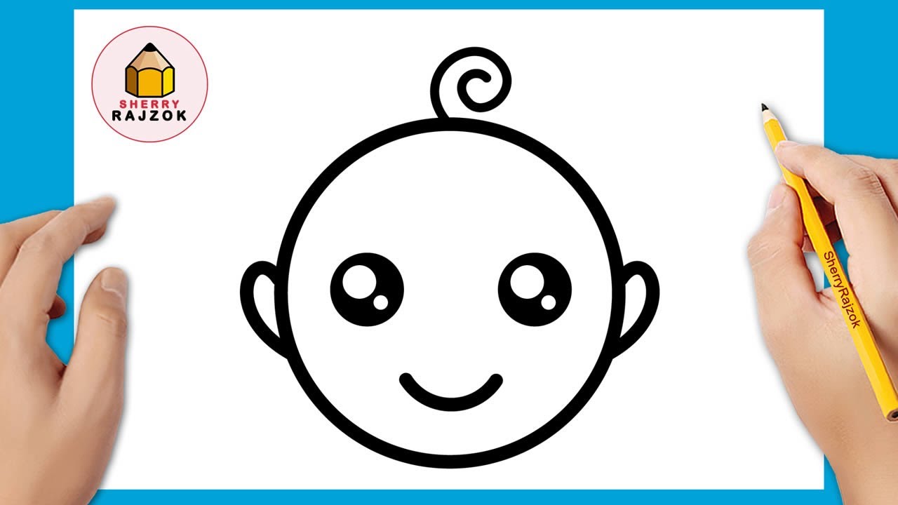Hogyan rajzoljunk egy babát | Könnyű Rajzok - YouTube